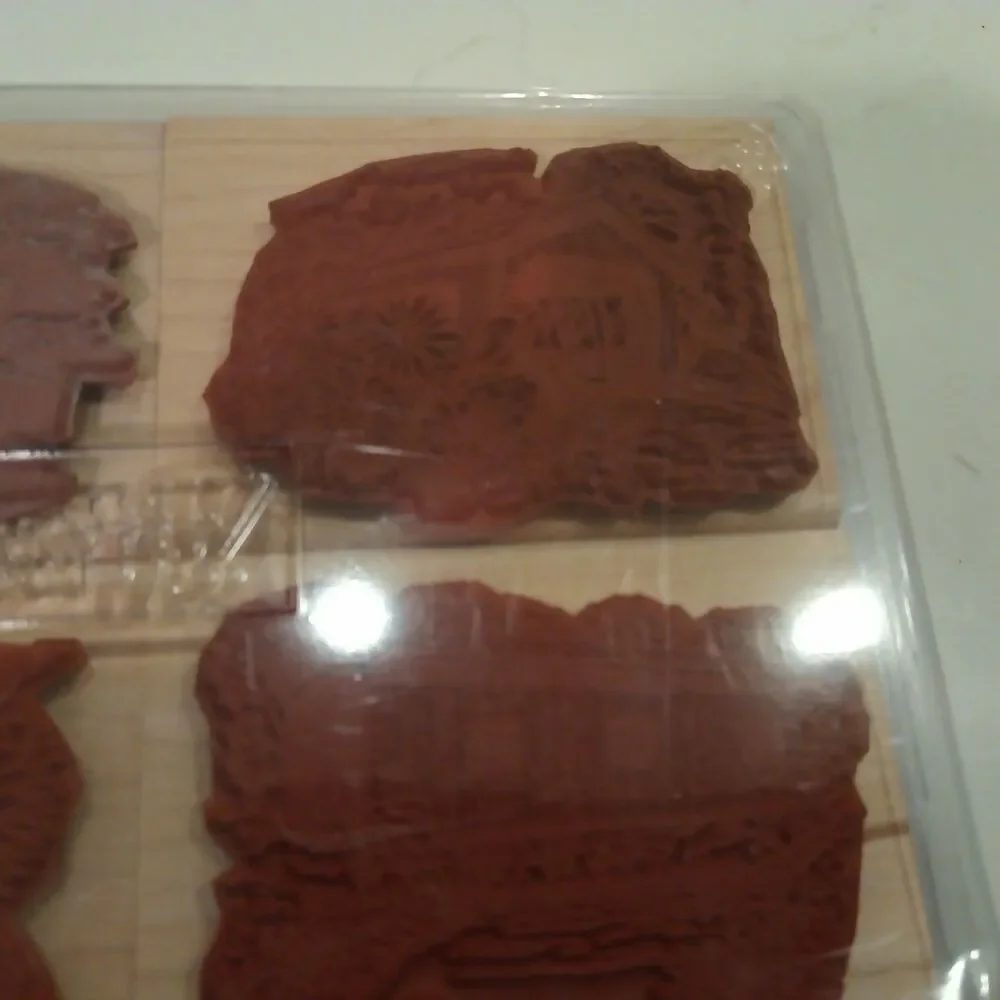 Stampin' Up! | Office | 203 Stampin Up Set Of 4 Stamps Changing Seasons ...